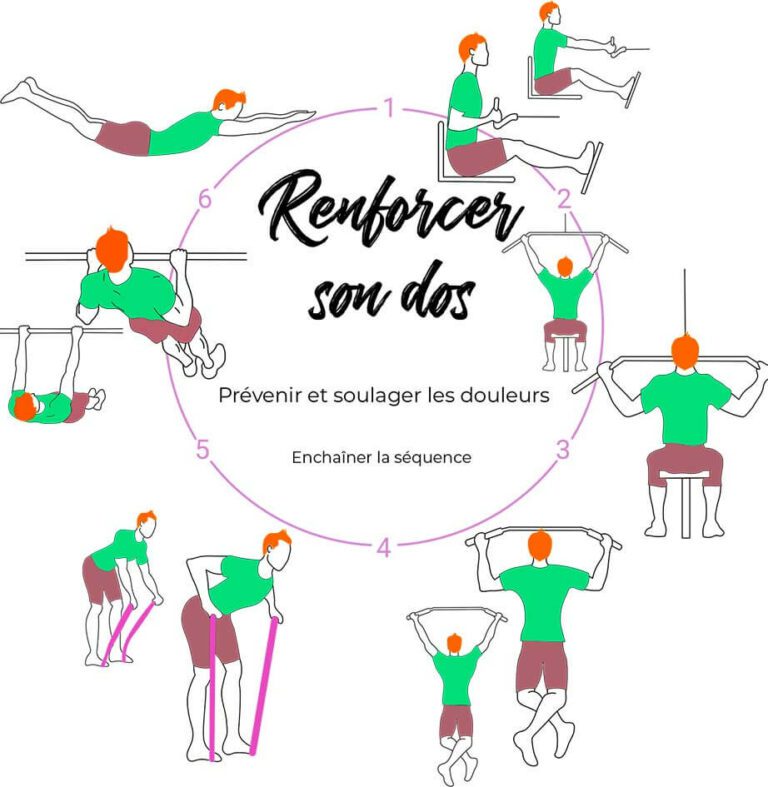 Renforcement du dos par des exercices efficaces